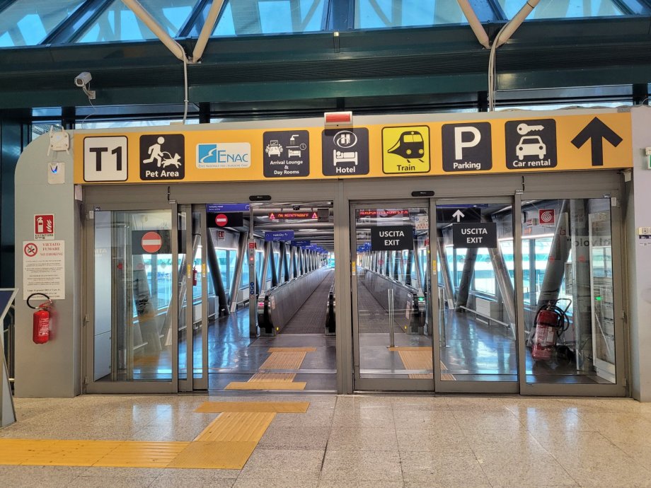 Cesta z letiska Rím Fiumicino (FCO) do centra mesta