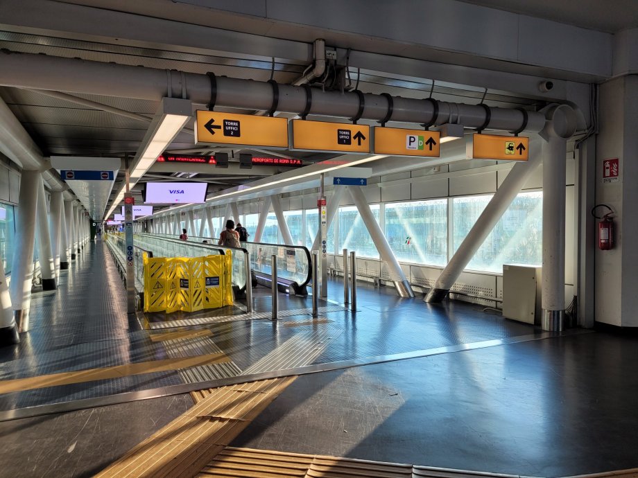 Cesta z letiska Rím Fiumicino (FCO) do centra mesta